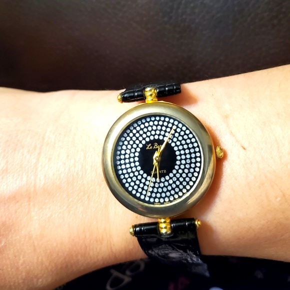 Vintage | Accessories | Vintage Sparkly Watch Le Baron | Poshmark